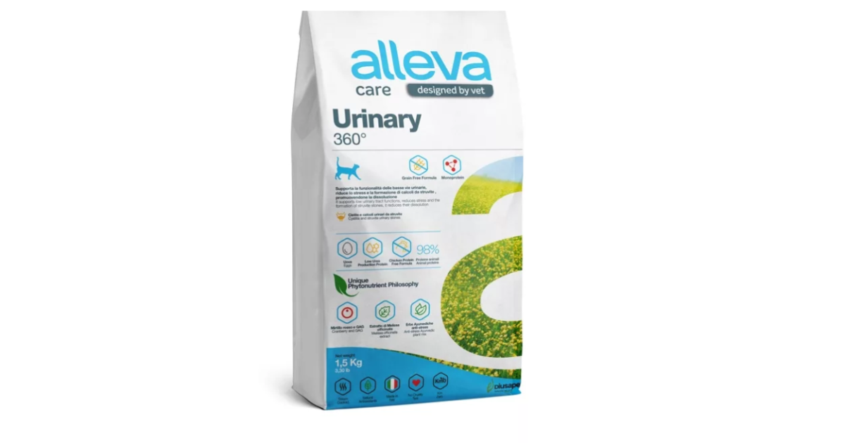 Аллева Уринари для кошек (Alleva Care Cat Adult Urinary 360°) 1.5 кг ...